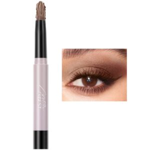 sweetshion pearl highligh eye shadow stick easy to color glitter eye shadow pencil, lasting sweat proof brightening eye makeup, 1pc lazy eye shadow stick