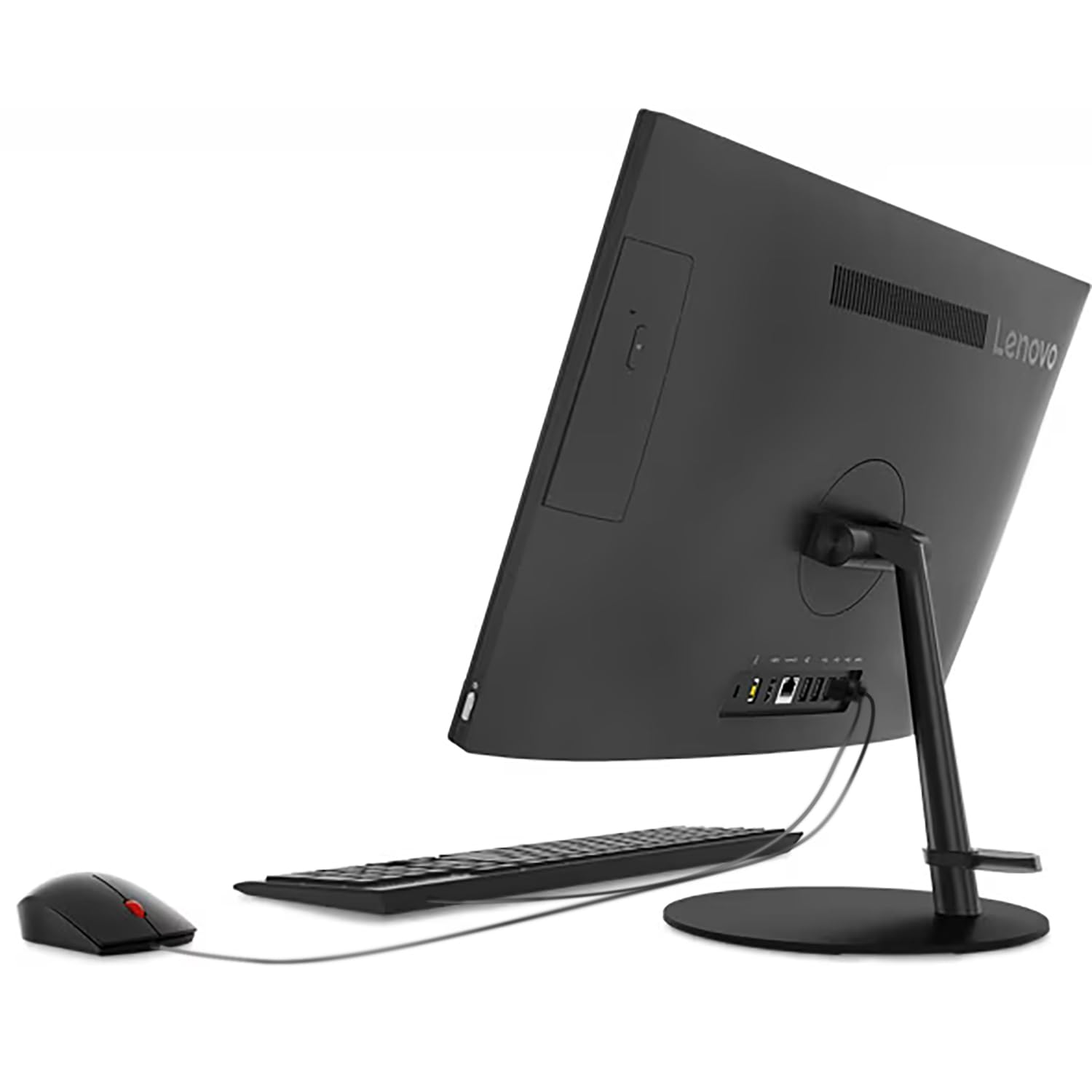 Lenovo V130 20 AIO 19.5" WXGA+ Business All-in-One Desktop Computer, Intel Celeron J4025 Processor, 8GB DDR4 RAM, 256GB SSD, DVDRW, WiFi, Bluetooth, Windows 11 Pro, BROAG