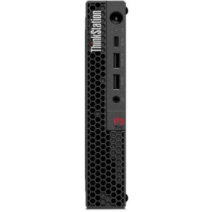 Lenovo ThinkStation P3 30H00011US Workstation - 1 x Intel Core i9 Tetracosa-core (24 Core) i9-13900T 13th Gen 1.10 GHz - 32 GB DDR5 SDRAM RAM - 1 TB SSD - Tiny