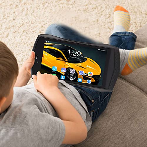 Dpofirs Kids Tablet 7 Inch, for Android 10.0 Tablet PC, 2G RAM, 32G Cool Sports Car Shape Tablet for Kids, 1280x800IPS HD LED Display, 5G WiFi Tablet, 3500mAh Battery (US Plug)