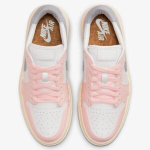 Nike Air Jordan 1 Elevate Low Women's Shoes (Atmosphere/White/Guava Ice/Light, US Footwear Size System, Adult, Women, Numeric, Medium, 10.5)