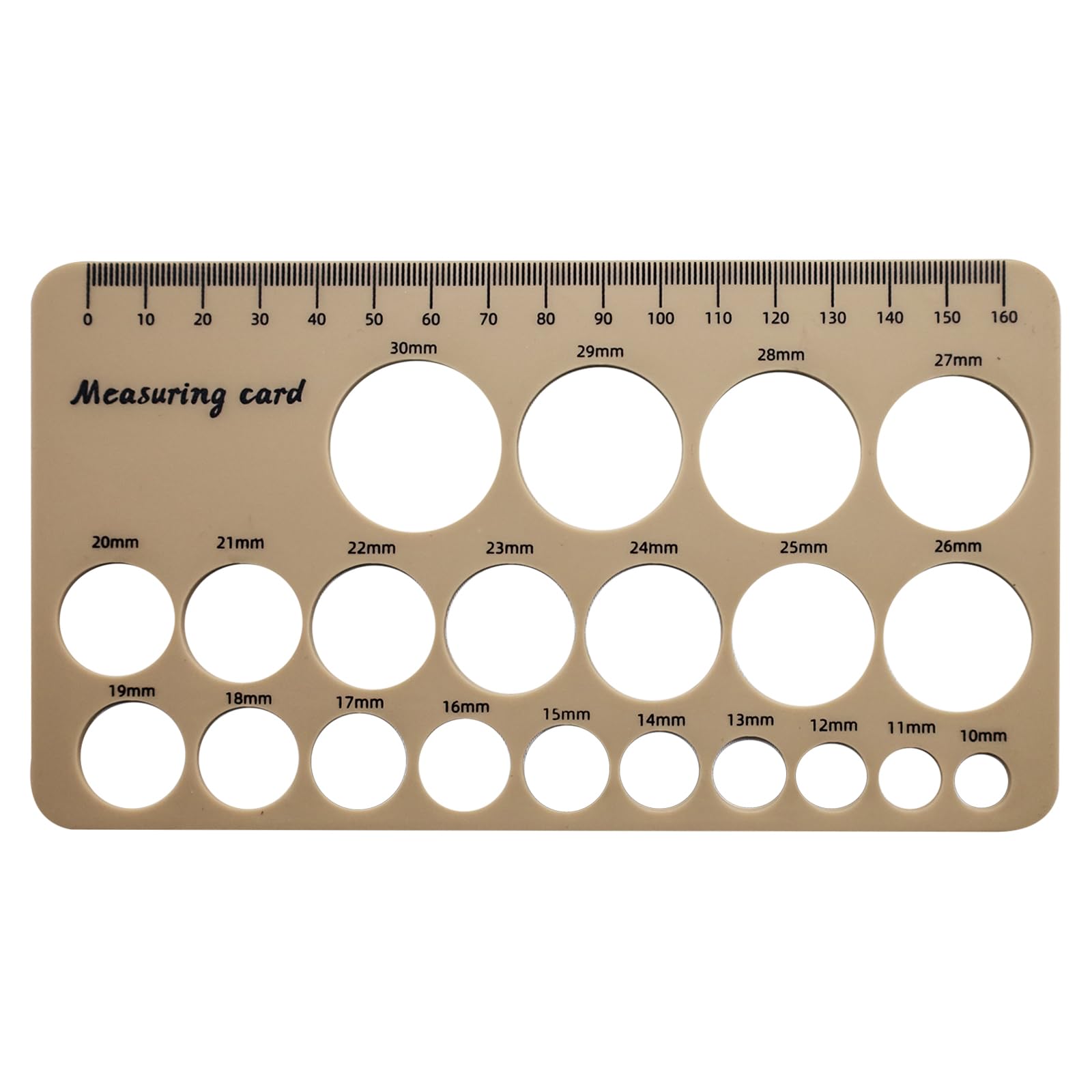 ADINCY Nipple Ruler