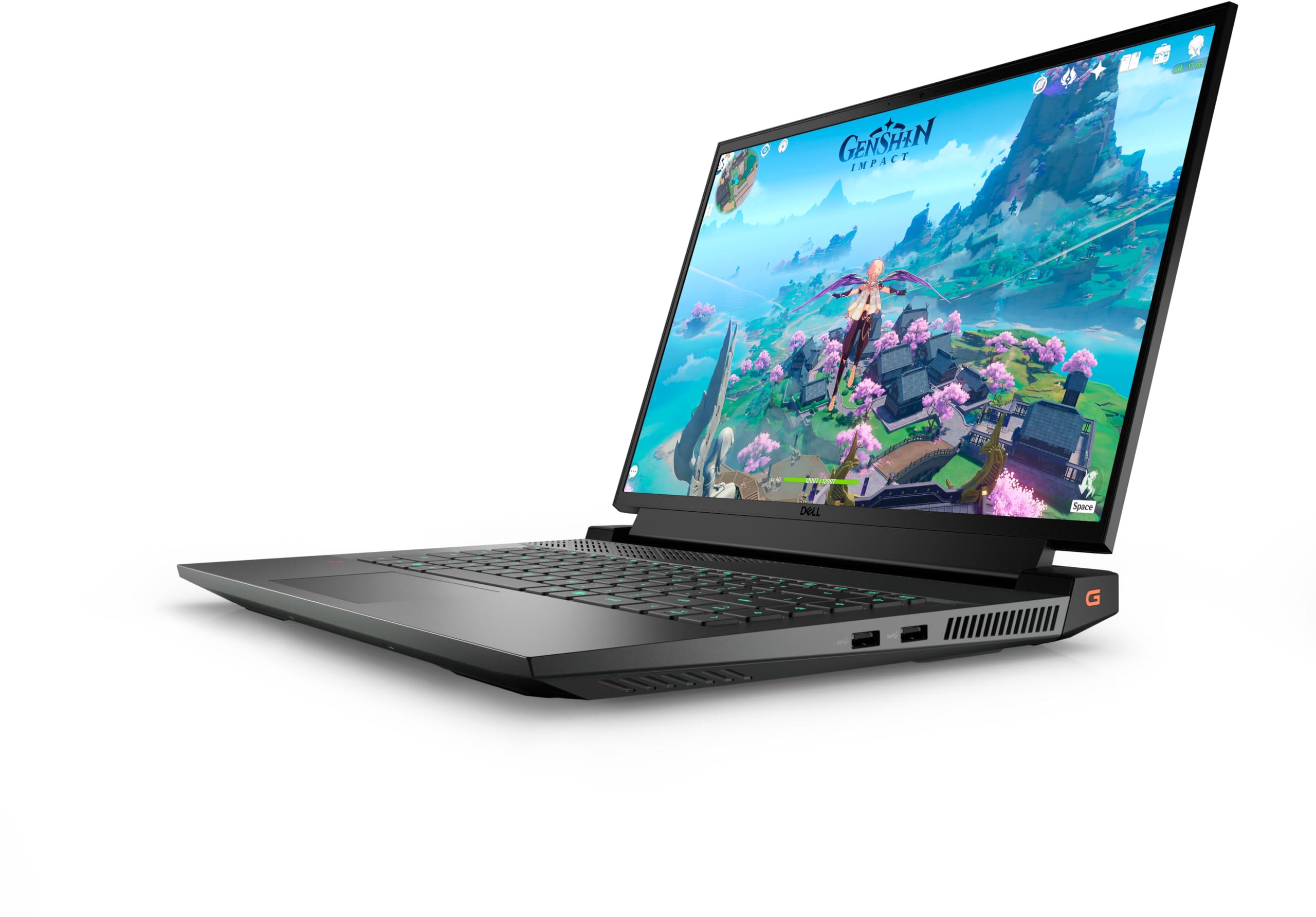 Dell 2023 G16 7620 16" 165Hz WQXGA IPS Gaming Laptop 14-Core Intel i9-12900H 64GB DDR5 2TB NVMe SSD NVIDIA GeForce RTX 3070 8GB GDDR6 HDMI Thunderbolt4 WiFi 6E RJ45 RGB Backlit KB Windows 11 Pro