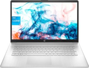 hp 2023 newest 17.3" hd+ business laptop, intel core i3-1125g4 processor, 32gb ddr4 ram, 1tb ssd, intel uhd graphics, wifi, bluetooth, numeric keypad, windows 11 home in s mode