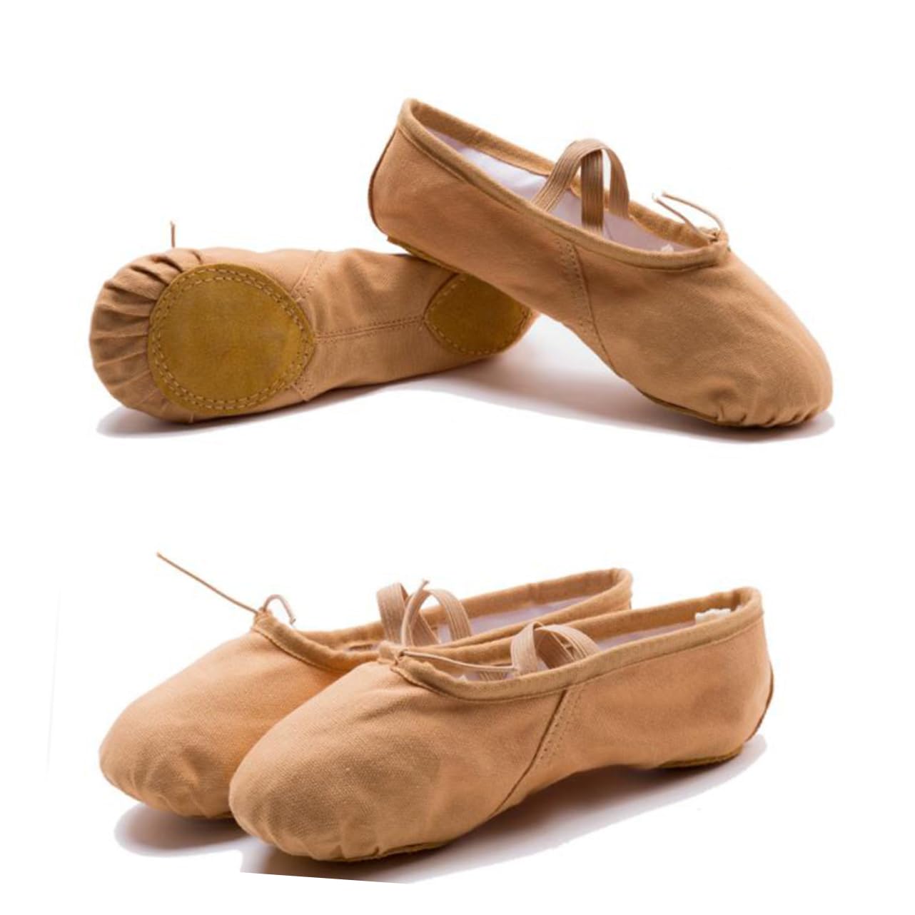 SOIMISS 1 Pair Ballet Shoes Stretch Canvas Ballet Slippers Girls Ballet Flats Ballet Dancer Shoes Sole Ballet Shoe Ballet Practice Shoes Ballet Dance Shoes Yoga Shoes Aldult Cat Claw Shoes