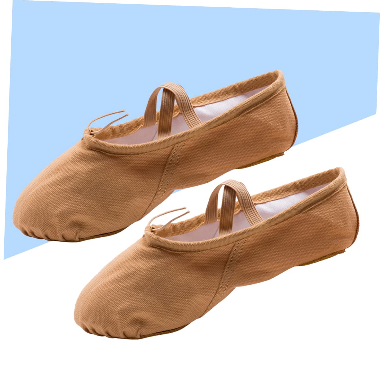 SOIMISS 1 Pair Ballet Shoes Stretch Canvas Ballet Slippers Girls Ballet Flats Ballet Dancer Shoes Sole Ballet Shoe Ballet Practice Shoes Ballet Dance Shoes Yoga Shoes Aldult Cat Claw Shoes