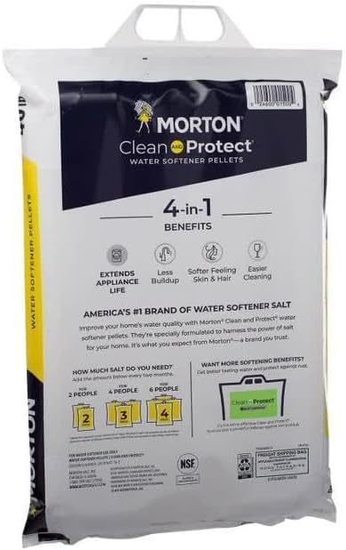 Morton Salt Pellets 40 LB (6 Pack) Water Softener Salt Pellets