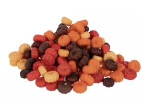 mini fall mix foam artificial pumpkins decoration filler table scatter - 132 piece