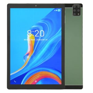 EBTOOLS 10.1 Inch Tablet for12, 10 Core CPU, 6GB RAM, 128GB ROM, 5G, 2MP+5MP Cameras, 8800mAh Battery, withEarbuds, Comes with 100‑240V (US Plug)