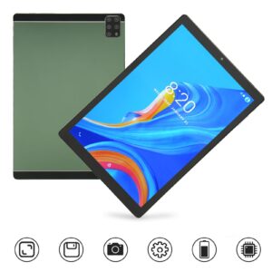 EBTOOLS 10.1 Inch Tablet for12, 10 Core CPU, 6GB RAM, 128GB ROM, 5G, 2MP+5MP Cameras, 8800mAh Battery, withEarbuds, Comes with 100‑240V (US Plug)