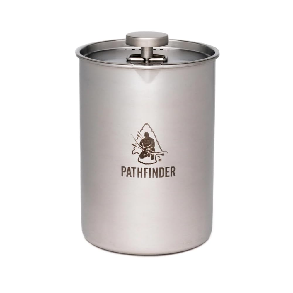 The Pathfinder School French Press for Camping