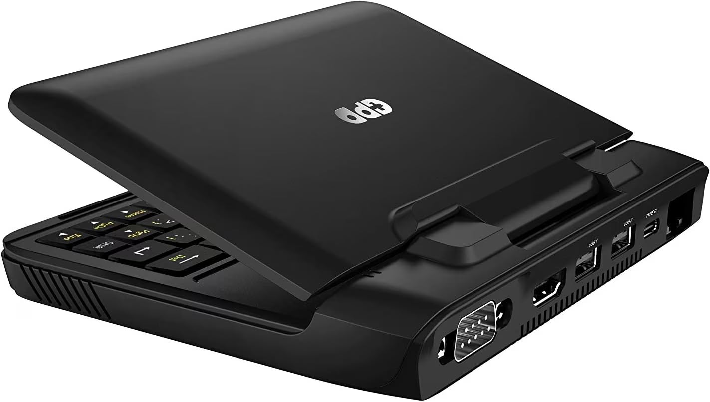 GPD Micro PC Windows 10 PRO Portable Mini Computer IT Professionals ; with Celeron, HD Graphics 600; 8GB RAM, 1TB NGFF SSD; 1GB/s Ethernet, RS-232 Input, Dual-Band Wi-Fi, BT 4.2