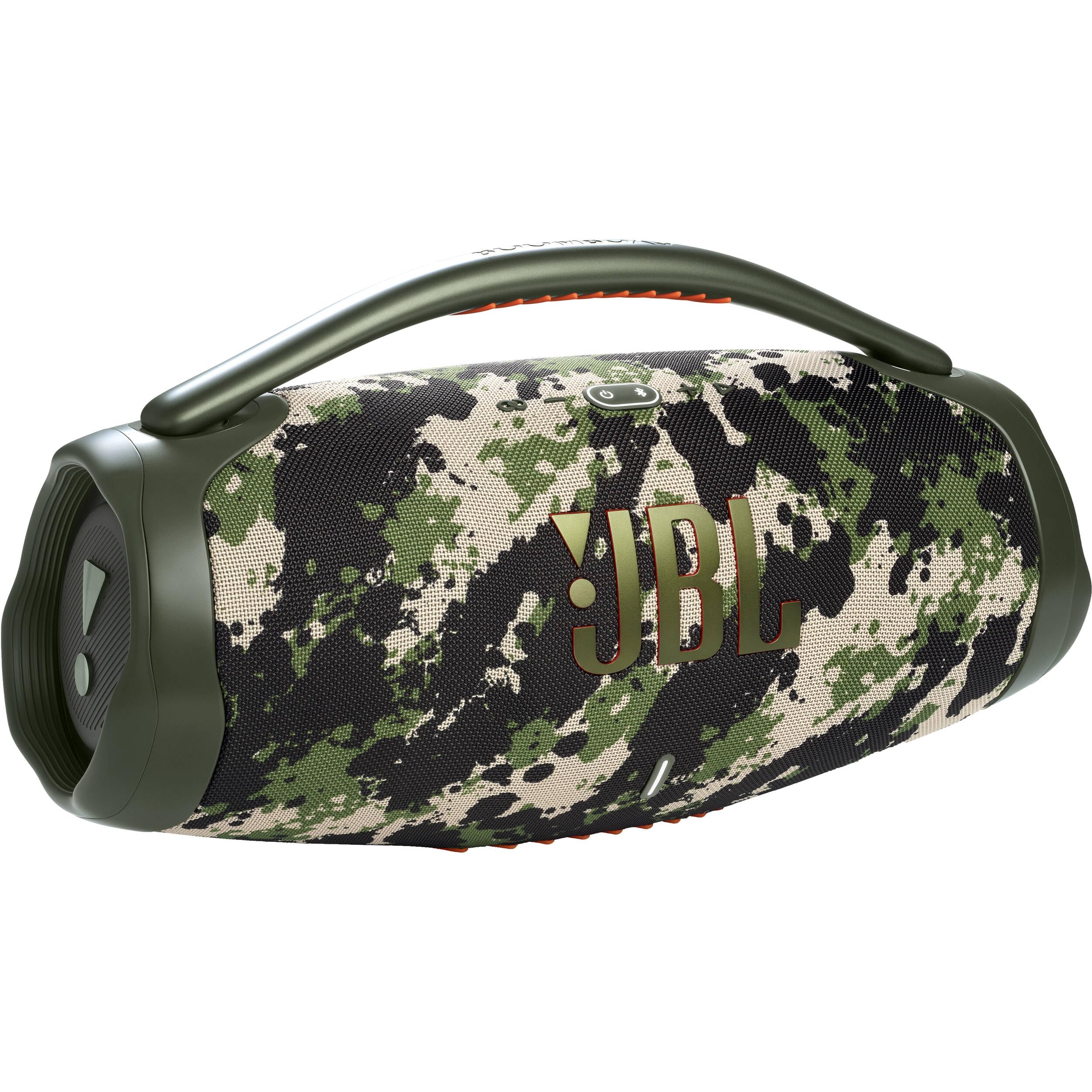 JBL Boombox 3 Portable Bluetooth Speaker, Camouflage - IP67 Dustproof and Waterproof, up to 24 Hours of Nonstop Playback - WEPGPY Cable