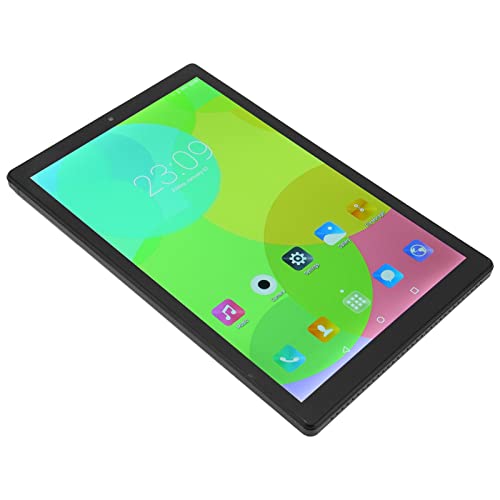 MAVIS LAVEN Black Tablet, Reading Tablet 6GB RAM 128GB ROM 100‑240V 2560x1600 for Work (US Plug)