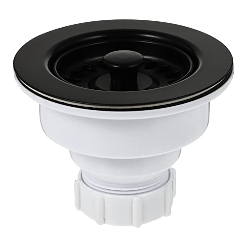 DOITOOL Sink Filter Sink Water Stopper Kitchen Sink Strainer Basin Plug Sink Drain Plug Sink Drain Stopper Sink Stopper Black Basket Black Sink Vessel Sink Abs Acrylic Filter Basket