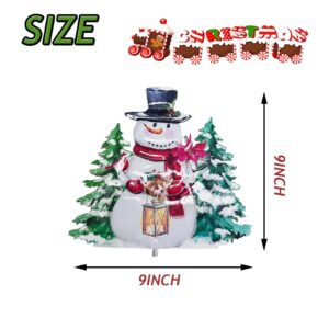 Christmas Paper Towel Holder, Christmas Snowman Weighted Paper Holder, Kitchen and Bathroom Accessories Paper Holder, Christmas Decoration (Style B)