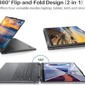 Lenovo Yoga 7i 2-in-1 Convertible Laptop, 14" 2.2K Touchscreen flip, 16GB LPDDR5, 1TB SSD, Intel Core i7-1355U, Intel Iris Xe Graphics, WiFi 6, Backlit KB, Fingerprint, 12 Hours Life, Win 11