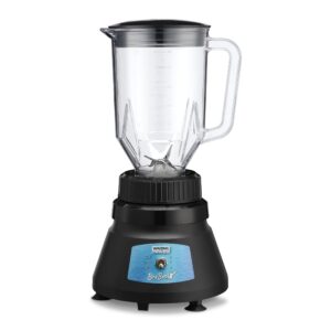 waring commercial countertop bar blender, bevbasix™ light duty 1/2 hp with 48 oz copolyester container, made in the usa, professional foodservice use for frozen cocktail drink, dips, smoothies