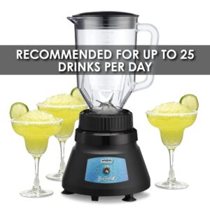 Waring Commercial Countertop Bar Blender, BevBasix™ Light Duty 1/2 HP with 48 oz Copolyester Container, Made in the USA, Professional Foodservice Use for Frozen Cocktail Drink, Dips, Smoothies