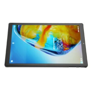 Airshi Student Tablet, 10 Inch 5000mAh IPS Screen Desktop Tablet 3 Card Slots for Travel (US Plug)