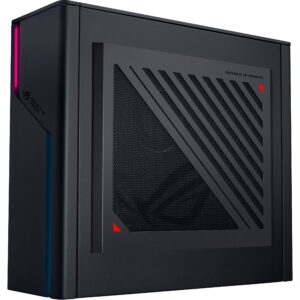 ASUS ROG Gaming Desktop PC, Small Form Factor (Intel i7-13700F 16-Core, GeForce RTX 4070 12GB, 64GB DDR5 RAM, 1TB PCIe SSD NVMe SSD, WiFi 6E, Bluetooth 5.3, Win 11 Pro) w/Dockztorm Hub