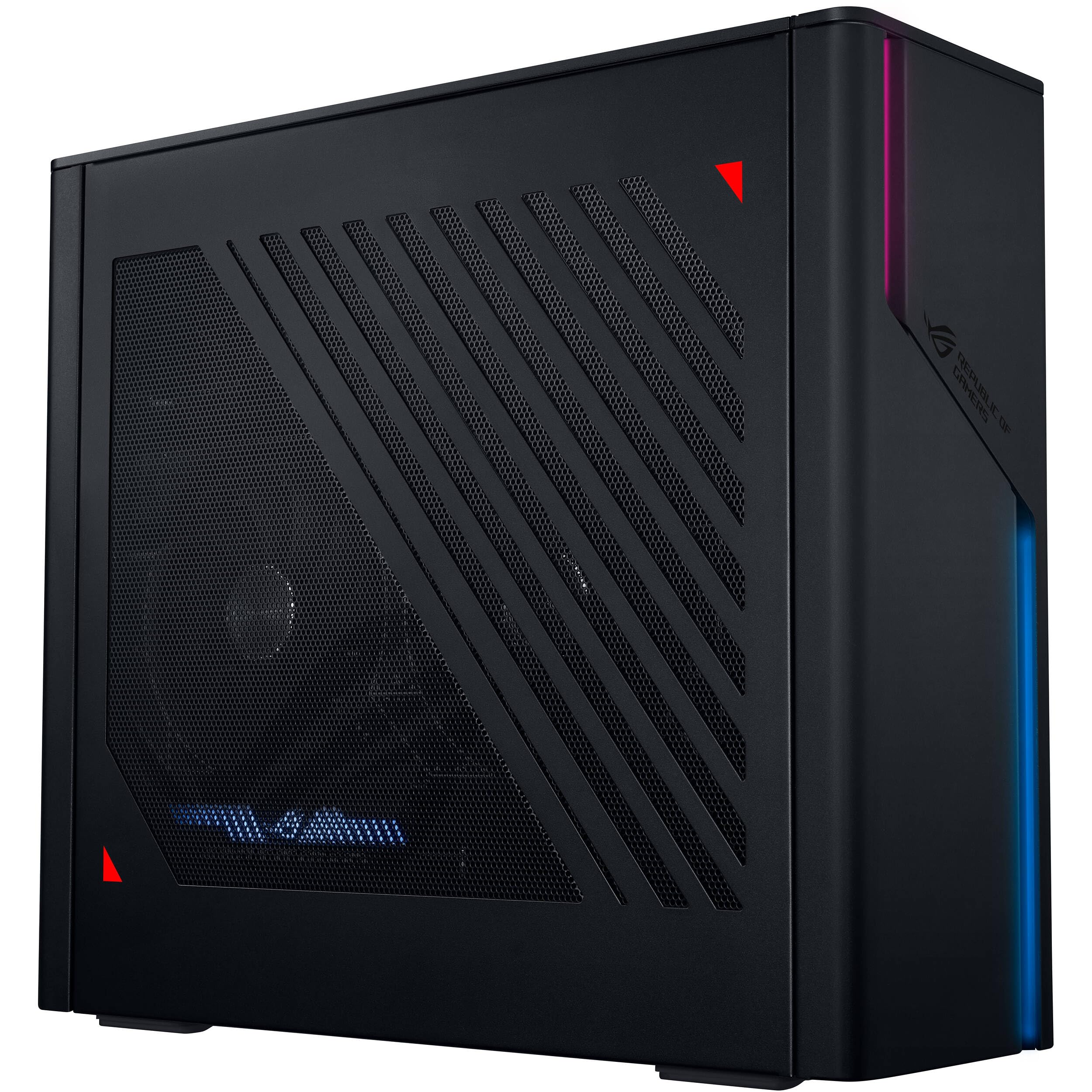 ASUS ROG Gaming Desktop PC, Small Form Factor (Intel i7-13700F 16-Core, GeForce RTX 4070 12GB, 64GB DDR5 RAM, 1TB PCIe SSD NVMe SSD, WiFi 6E, Bluetooth 5.3, Win 11 Pro) w/Dockztorm Hub