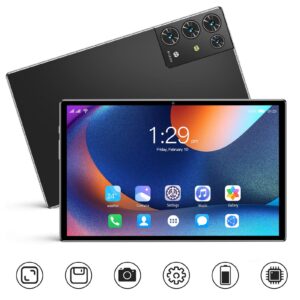 10.1 Inch Tablet, 8 Core CPU, 8GB RAM, 256GB ROM, 8MP Front, 16MP Rear, 5G WiFi, 4G Network, 7000mAh Battery, FHD Screen, BT Support, 100-240V (US Plug)