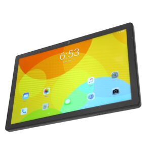 10.1 Inch Tablet, 5G WiFi US Plug 100-240V 8 Core CPU 1920x1200 IPS Tablet PC with Mouse for Watching for Android 11.0 (Black)