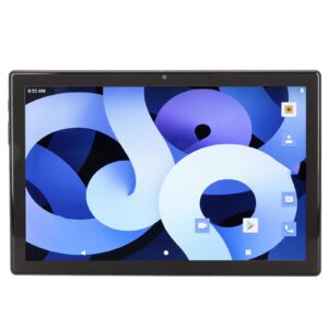 Luqeeg Tablet, Smart Tablet 10.1 Inch 2560X1600 Resolution 12GB RAM 512GB ROM 8 Core Front 8MP Rear 16MP for Working for Video (Blue)