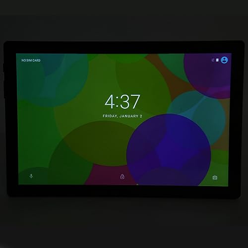 Luqeeg Office Tablet, Game Tablet Octa Core CPU 10.1 Inch LCD with Mouse and Keyboard (US Plug)