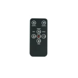 Hotsmtbang Replacement Remote Control for Xbeauty S230 S230B LED 3D Electric Infrared Fireplace Space Heater