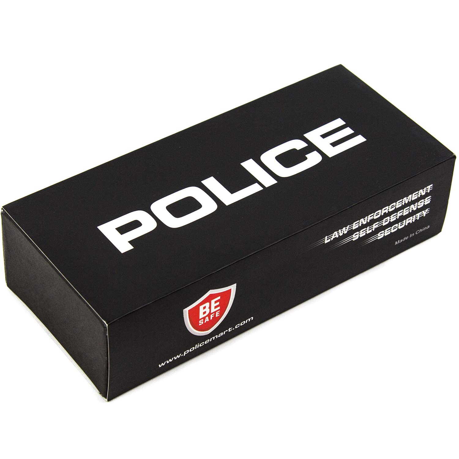 POLICE Stun Gun with LED Flashlight - 928 (Jet Black)