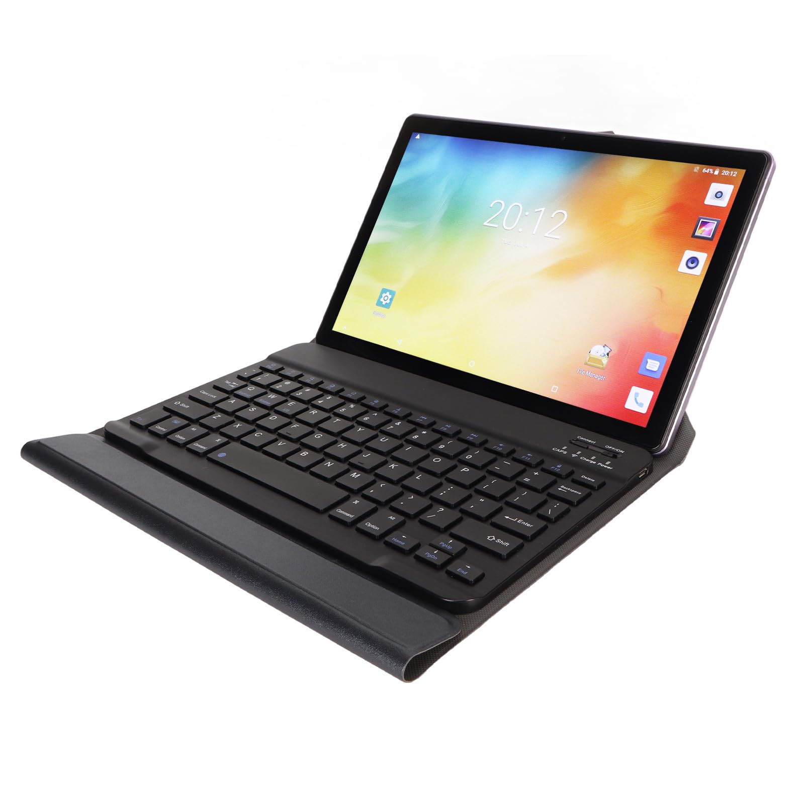 Acogedor 10.1in 2 in 1 Tablet with Keyboard,12.0, 12GB RAM 256GB ROM, Dual Camera, HD Gaming Tablet,Keyboard, 100 to 240V (US Plug)