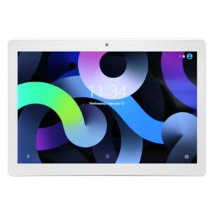 Luqeeg HD Tablet, 10 Core CPU 4G Call 1920x1200 IPS Tablet PC 5G WiFi 100-240V 8MP 20MP Camera 12GB RAM 256GB ROM (US Plug)