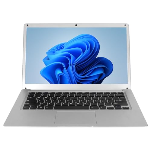 Yunseity 14.1 Inch IPS Screen Laptop, 2GB RAM 32GB SSD, Portable Business Laptop for Win 10 (US Plug)