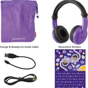 Kids Tablet Bundle: Includes Amazon Fire HD 8 Kids tablet |32 GB | Disney Princess & Made for Amazon, Kids Bluetooth Headset Ages (3-7) | Purple