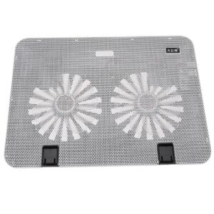 mikikit 1pc laptop cooling device laptop cooler base laptop fan cooling pad heat dissipation laptop stand notebook cooling support laptop cooling pad notebook stand white ice pad computer