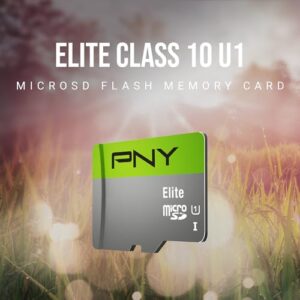 PNY 16GB Elite Class 10 U1 microSDHC Flash Memory Card 5-Pack - 85MB/s, Class 10, U1, Full HD, UHS-I, Micro SD