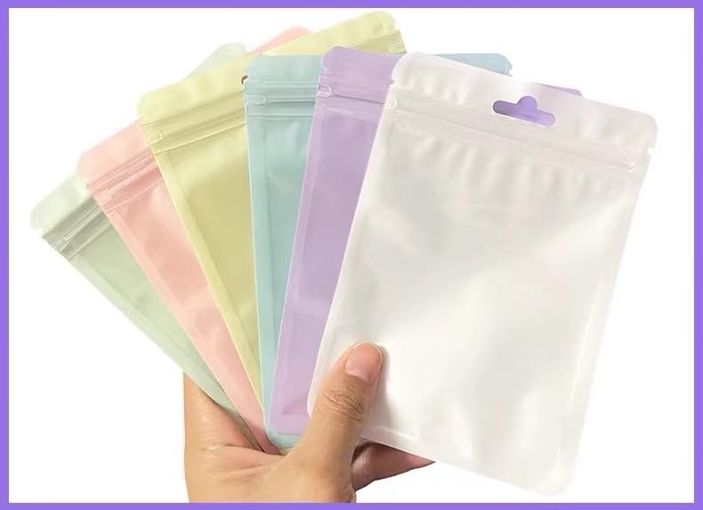 GmfLeX 100 Pack JS-UP Bags, Size 5.9 x 4 inchs