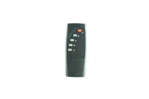 hcdz replacement remote control for duraflame infrared quartz juniper electric log set fireplace heater (dfi041aru-2)