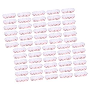 SOLUSTRE 800 Pcs Paper Boat Cup Disposable Cupcake Pans Cake Tray Hot Dog Trays Paper Dessert Cups Yellow Paper Plates Bread Baking Liners Hot Dogs Plates to Go Sole of Foot Mousse Cup