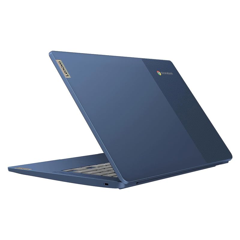 Lenovo 2023 Newest Ideapad Slim 3, 14" (1920 x 1080) FHD Touchscreen Chromebook Slim Thin Laptop, 8-Core MediaTek Kompanio 520, 4GB RAM, 64GB eMMC, WiFi 6, Chrome OS, Abyss Blue, EAT 64GB Micro SD