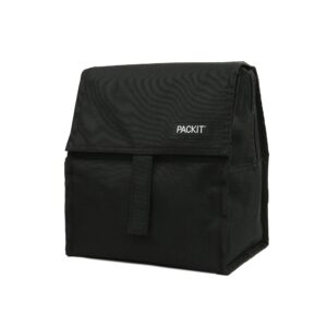 packit® freezable lunch bag, black