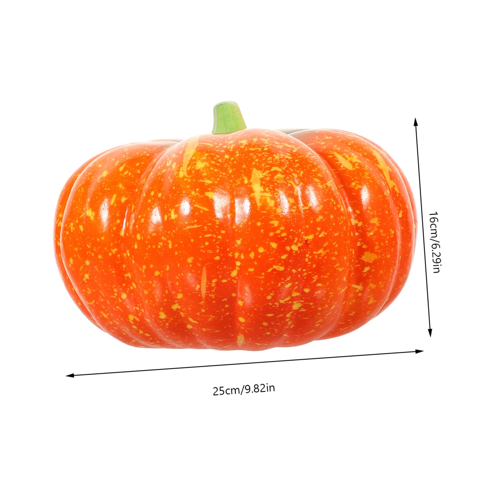 ABOOFAN Simulation Pumpkin Ornaments Foams Pumpkins Pumpkin Model Halloween Decoration Decorative Pumpkin Halloween Party Decor Simulated Pumpkin Decor Pumpkin Prop Artificial Fake Pumpkin