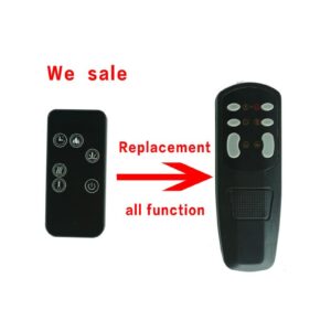 Remote Control for Northwest 80-421S WS-G-01 WM50B WM-50B-W 80-WSG02 80-WSG02-WH 80-WSG02-NH WS-G-02 M022007 M021005 Wall Mounted Electric Fireplace Heater