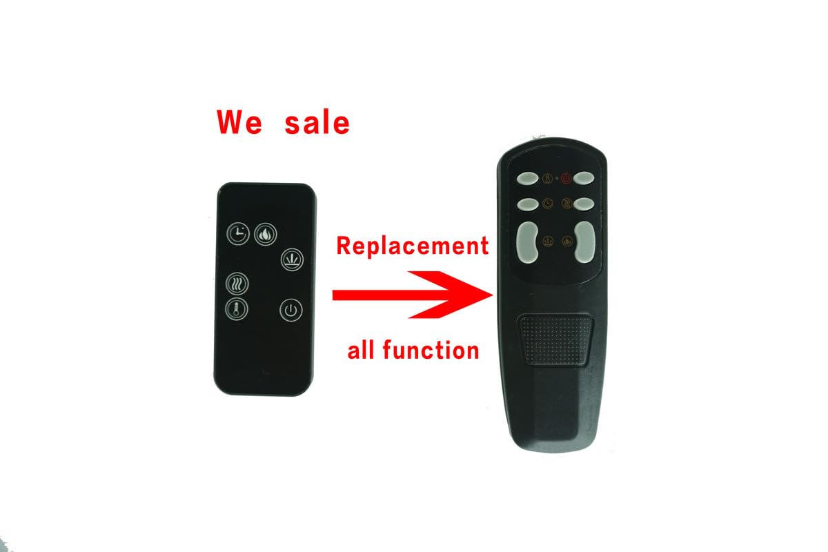 Remote Control for Northwest 80-421S WS-G-01 WM50B WM-50B-W 80-WSG02 80-WSG02-WH 80-WSG02-NH WS-G-02 M022007 M021005 Wall Mounted Electric Fireplace Heater