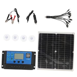 yardenfun 1 set solar panel controller set solar panel charger with controller crystalline solar panel solar panels monocrystalline silicon cell micro solar the pet components usb v5