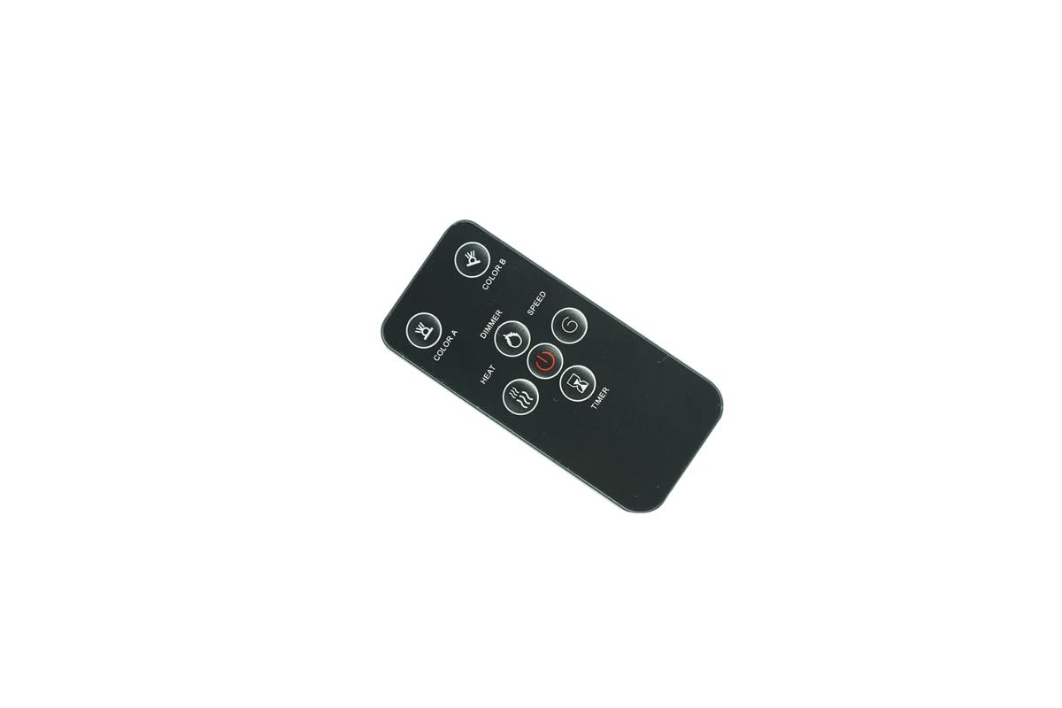 Remote Control for Rintuf RFS-230 & (Symple Stuff) LED 3D Electric Infrared Fireplace Space Heater