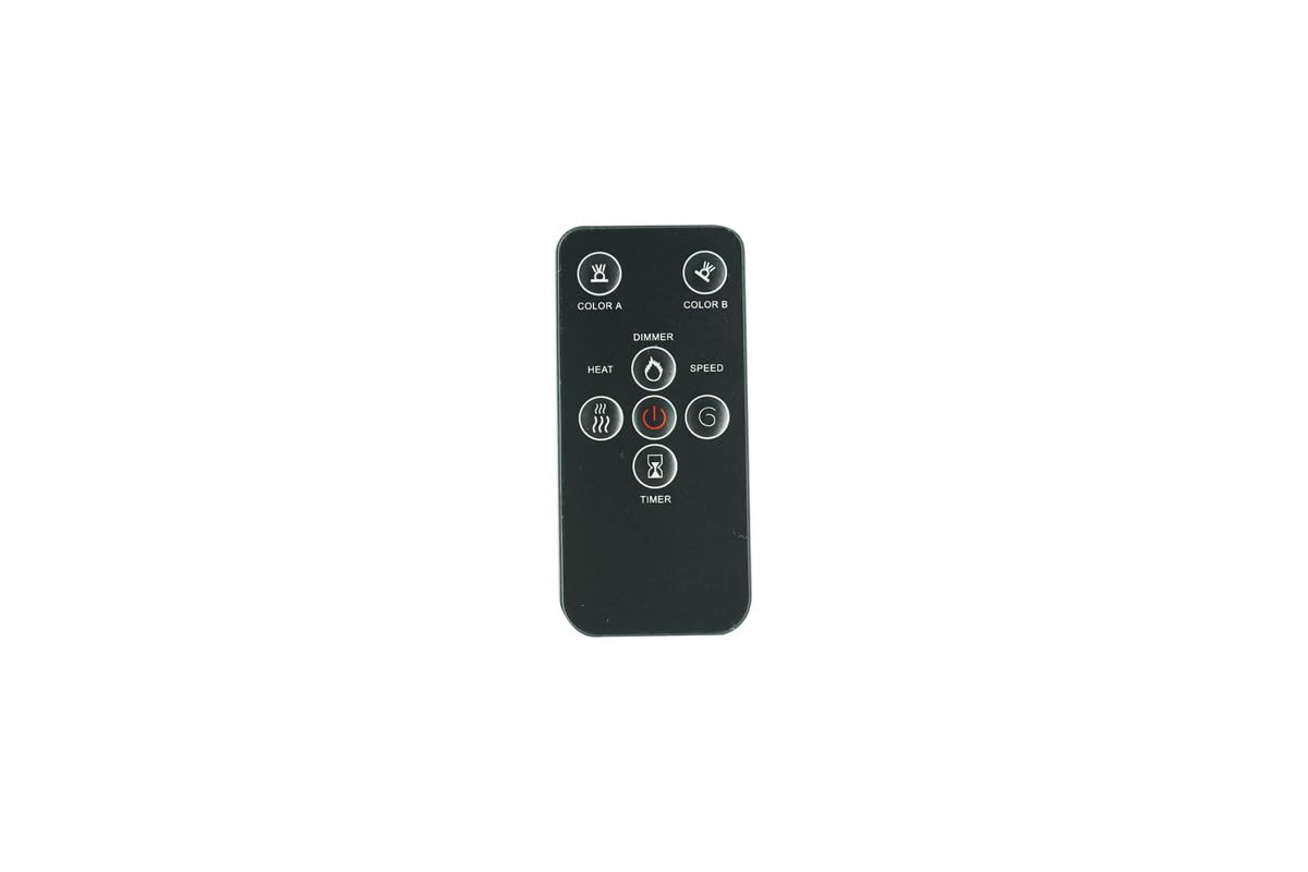 Remote Control for Rintuf RFS-230 & (Symple Stuff) LED 3D Electric Infrared Fireplace Space Heater