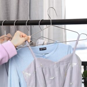 Magnetic Paper Towel Holder for Fridge, Toilet Paper Roll Holder Magnetic Paper Towel Rack and Coat Hangers 40 Pack Clothes Hangers, Seropy Metal Hangers Heavy Duty Wire Hangers with Non Slip 16.5 in